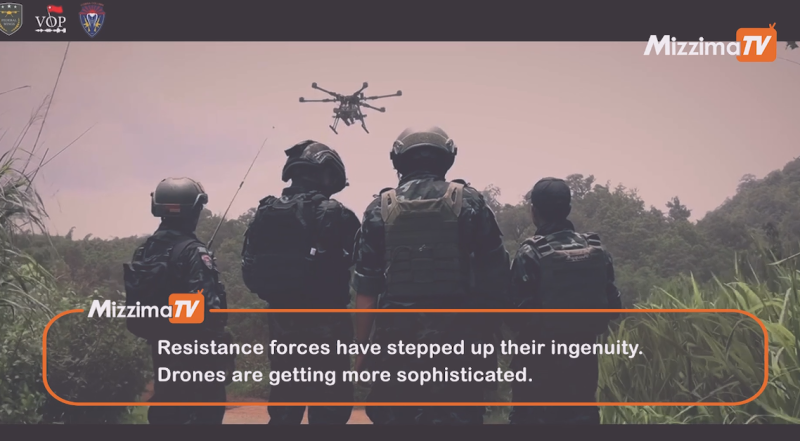 Kyaukse District Drone Force reports 37 bombings targeting junta in 5 months - BUR.MIZZIMA.COM