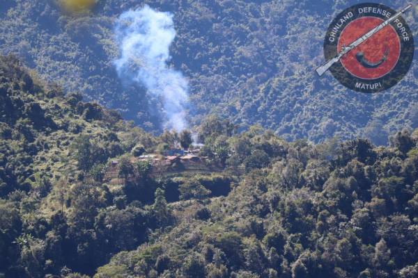 မတူပီမြို့နယ်တွင် စခန်းစွန့်ခွာထွက်ပြေးသည့် စစ်ကောင်စီတပ်နှင့် ချင်းကာက ...