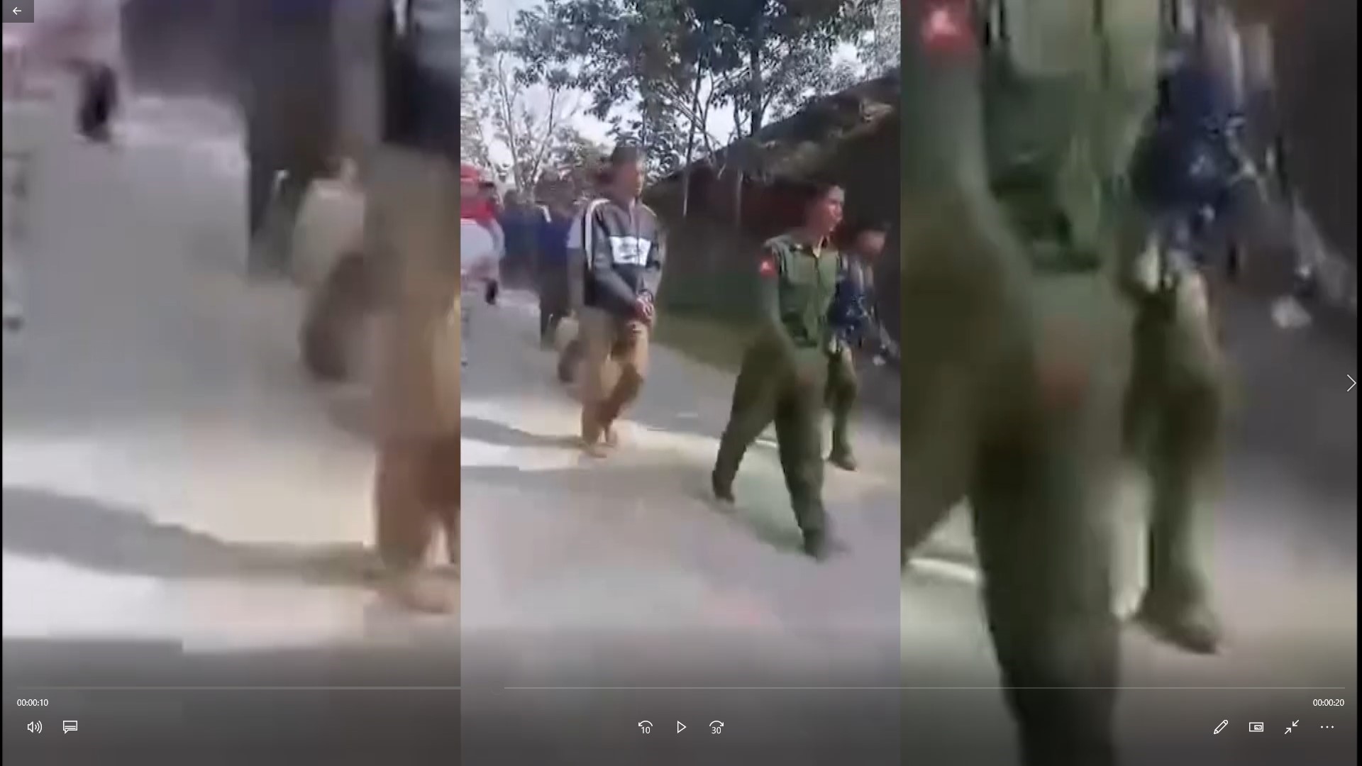 ကျောက်တော် ခမရ ၅၃၉ တပ်ရင်း ၁ခုလုံး Aa ထံ အလံဖြူ‌ထောင်လက်နက်ချ Bur Mizzima Com