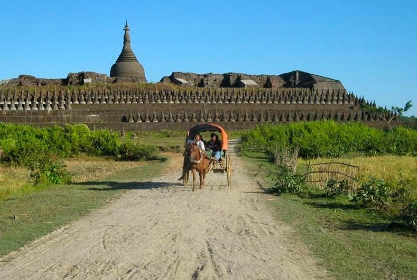 ရှေးဟောင်းမြို့တော်မြောက်ဦးအား စစ်ကောင်စီရည်ရွယ်ချက်ရှိရှိ ထပ်မံပစ်ခတ်ဖ