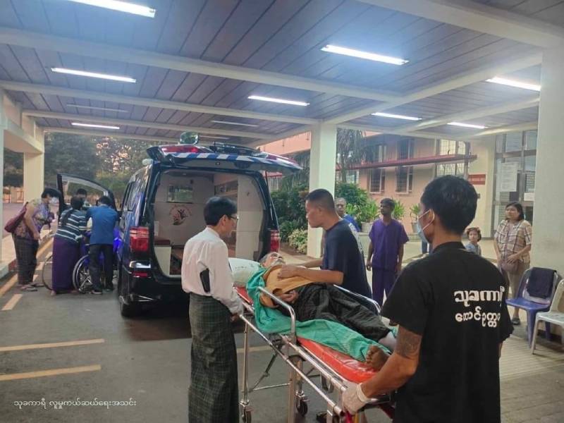 NLD ပါတီနာယက သူရဦးတင်ဦး ဆေးရုံတင်ထားရ - BUR.MIZZIMA.COM