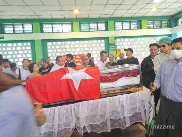 NLD နာယကကြီး သူရဦးတင်ဦး၏ ဈာပနမြင်ကွင်း - BUR.MIZZIMA.COM