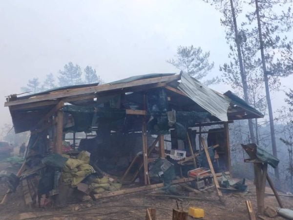 မင်းတပ်တွင် စစ်ကောင်စီက ညအချိန်လေကြောင်းတိုက်ခိုက်မှုများ၍ ဒေသခံများ တောင်ယာများတွင်သာ ညအိပ