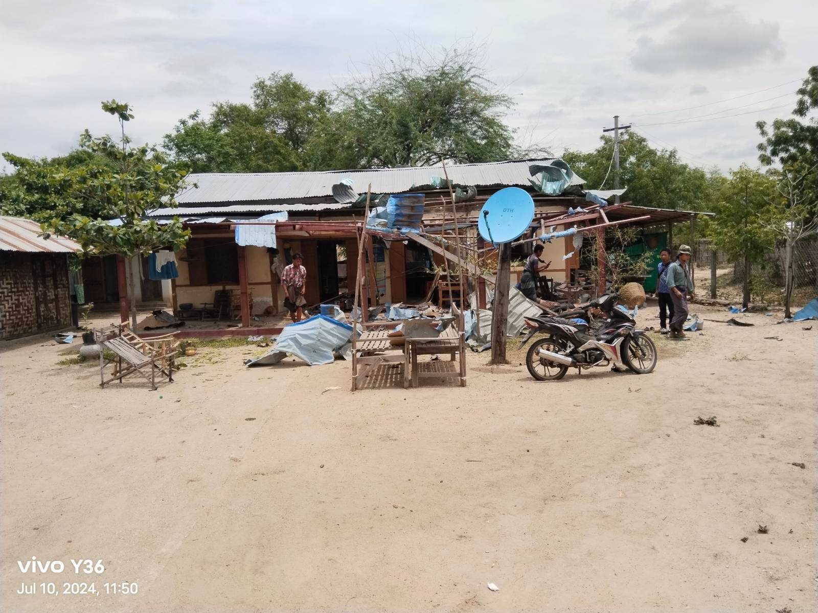 ဘုတလင်တွင် စစ်ကောင်စီတပ်က ဒရုန်းဖြင့်ဗုံးကြဲသဖြင့် Pdf ၅ ဦးနှင့် သူနာပြုဆရာမ သေဆုံး Bur