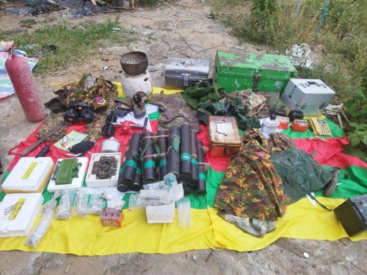 မြိုင်မြို့နယ် ရေစက်တွင်း တပ်စခန်းကို သိမ်းပိုက်၊ တော်လှန်ရေးတပ်သား ၂ ဦးကျ Bur Mizzima Com