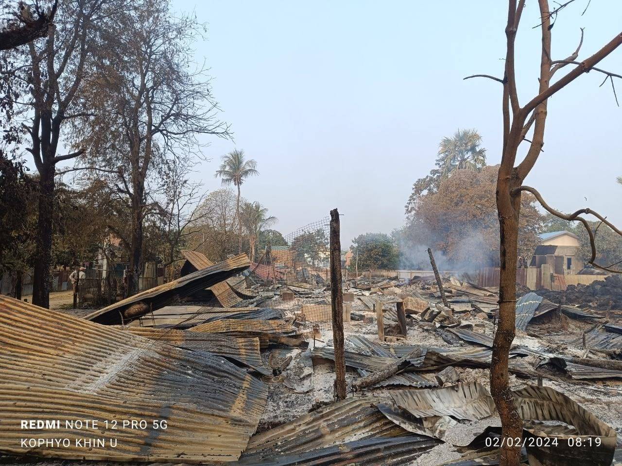 မုံလှကျေးရွာကို စစ်ကောင်စီတပ်က လေကြောင်းမှတိုက်ခိုက်မှု အရပ်သားများထိခိုက်ဒဏ်ရာရ Bur Mizzima Com