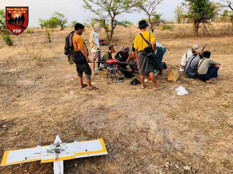 ပခုက္ကူတွင် စစ်ကောင်စီစစ်ဆေးရေးဂိတ်ကို ကာကွယ်ရေးပူးပေါင်းတပ်ဖွဲ့ ဒရုန်းဖြင့်တိုက်ခိုက် Bur