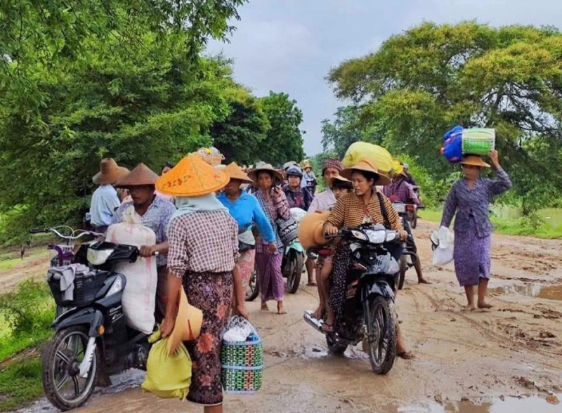 မြင်းခြံတွင် စစ်ကောင်စီ ပစ်ခတ်မှုများကြောင့် အမျိုးသမီး ၃ ဦးသေဆုံး