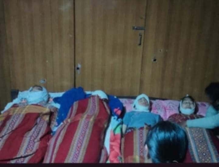 စစ်ကောင်စီ လေကြောင်းမှတိုက်ခိုက်၍ ဟားခါးမှ မိသားစုဝင် ၄ ဦးသေဆုံး Bur