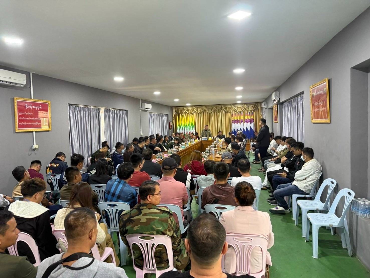 တရုတ်နာမည်ကျော်များ လူကုန်ကူးခံရမှုခပ်စိတ်စိတ်ဖြစ်ပွားနေချိန် BGF၊ DKBA ခေါင်းဆောင်များအစည ...