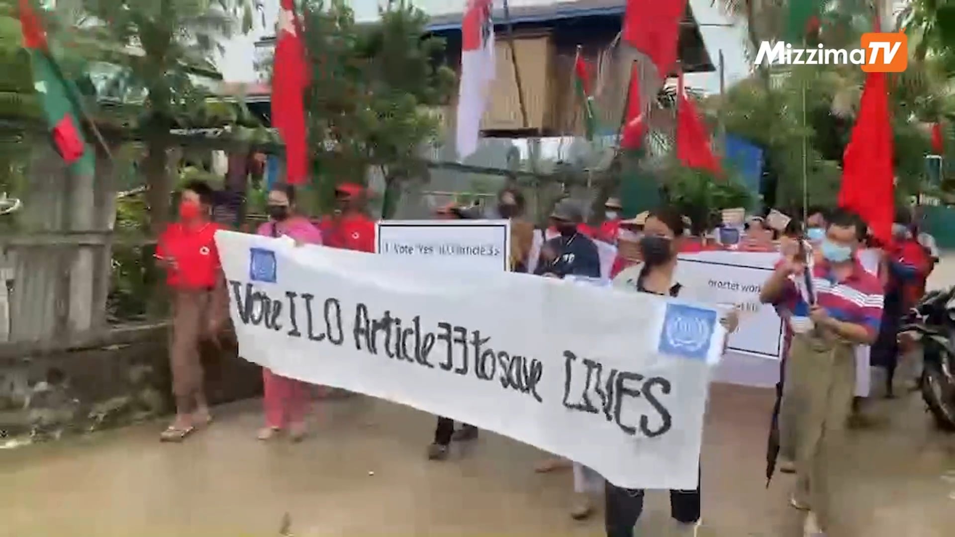 စစ်ကောင်စီကျင်းပမည့် ရွေးကောက်ပွဲကို ဆန့်ကျင်ရေး ဖားကန့်တွင် ချီတက်ဆန္ဒပြ Bur Mizzima Com