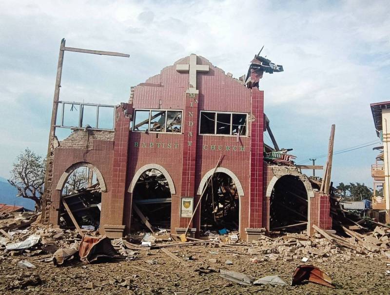 မင်းတပ်မြို့နယ်၌ စစ်ကောင်စီက ၆ လအတွင်း လေကြောင်းတိုက်ခိုက်မှု ၁၈ ကြိမ်ပြုလုပ်၊ ဒေသခံ ၁၀ ဦး