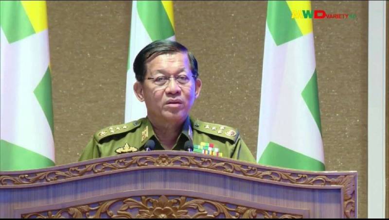 NLD အစိုးရလက်ထက် နိုင်ငံ့စီးပွားရေးကျဆင်းခဲ့ဟု စစ်ခေါင်းဆောင် ဝေဖန် - BUR.MIZZIMA.COM